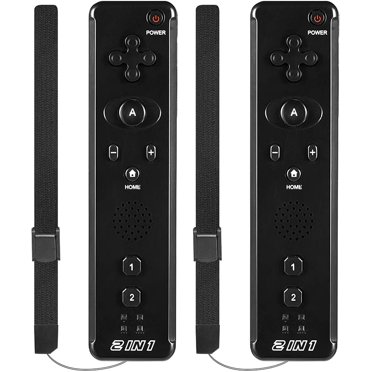 Luxmo Wii Remote Controller Motion Plus and Nunchuck for Wii/Wii U ...