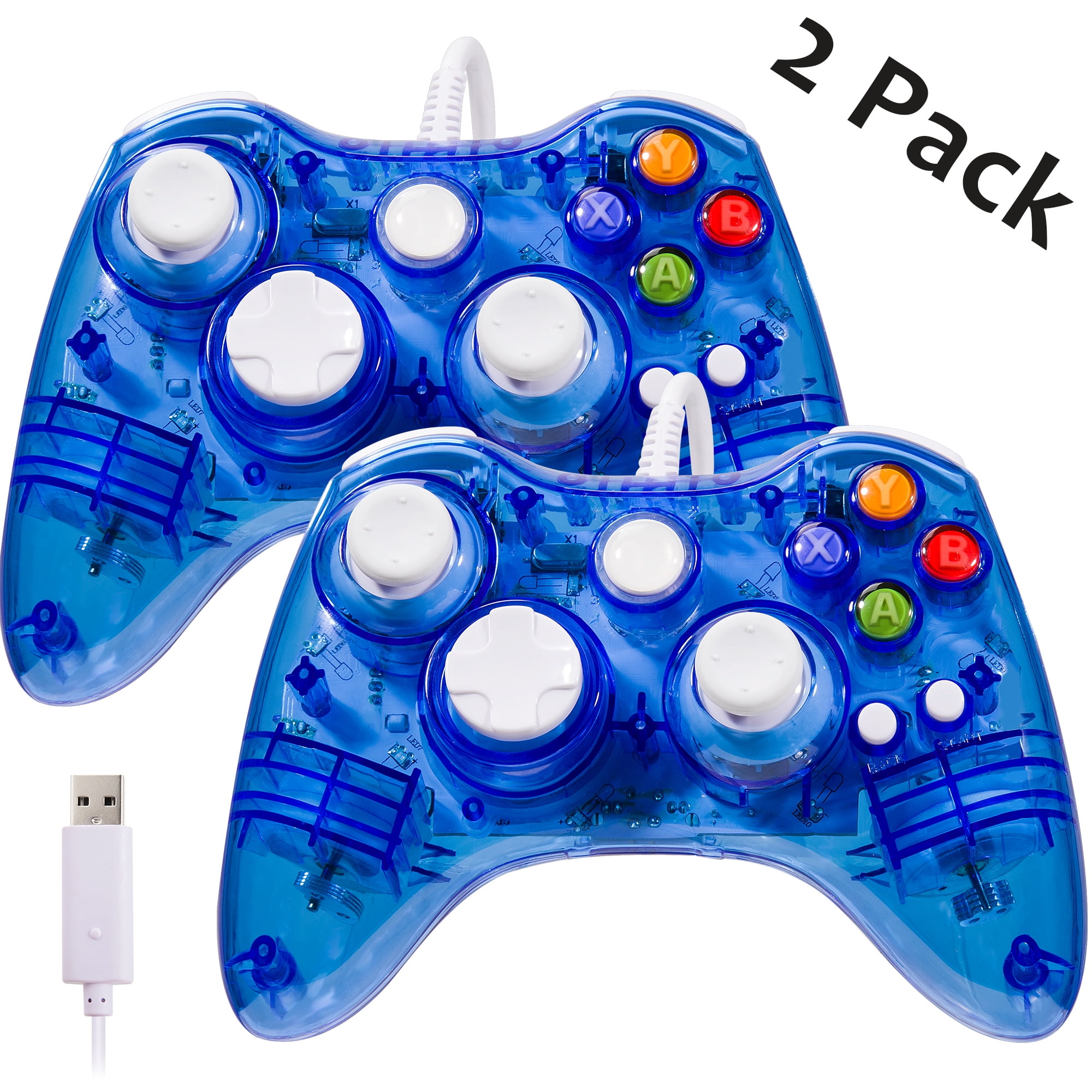 Miadore Wired Xbox 360 Controller, USB xbo x360 Wired Controller Gaming ...