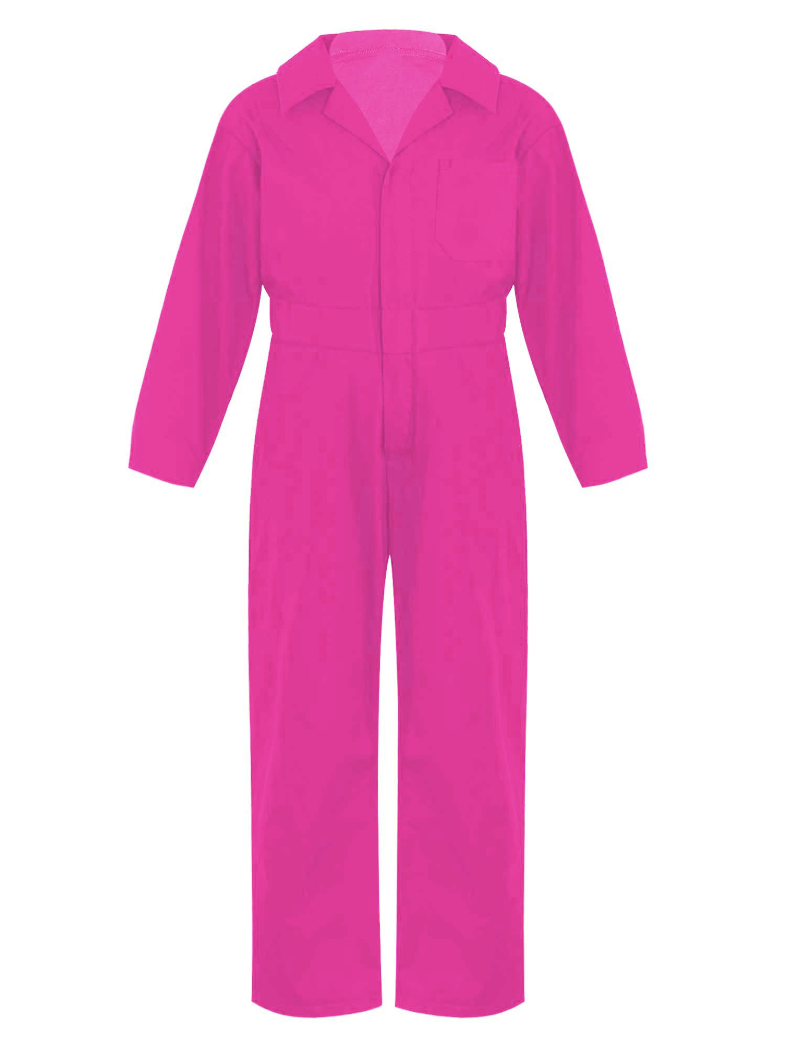 Miaeowve Kids Boys Mechanic Costume Dance Coveralls Long Sleeve Solid ...