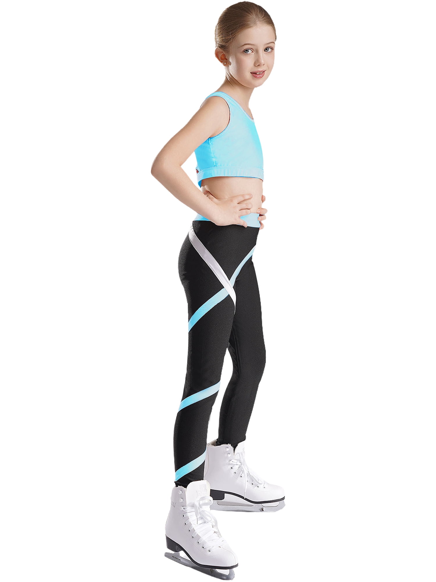 Miaeowve Kids Girls Workout Outfit Tracksuit Training Tank Sleeveless ...