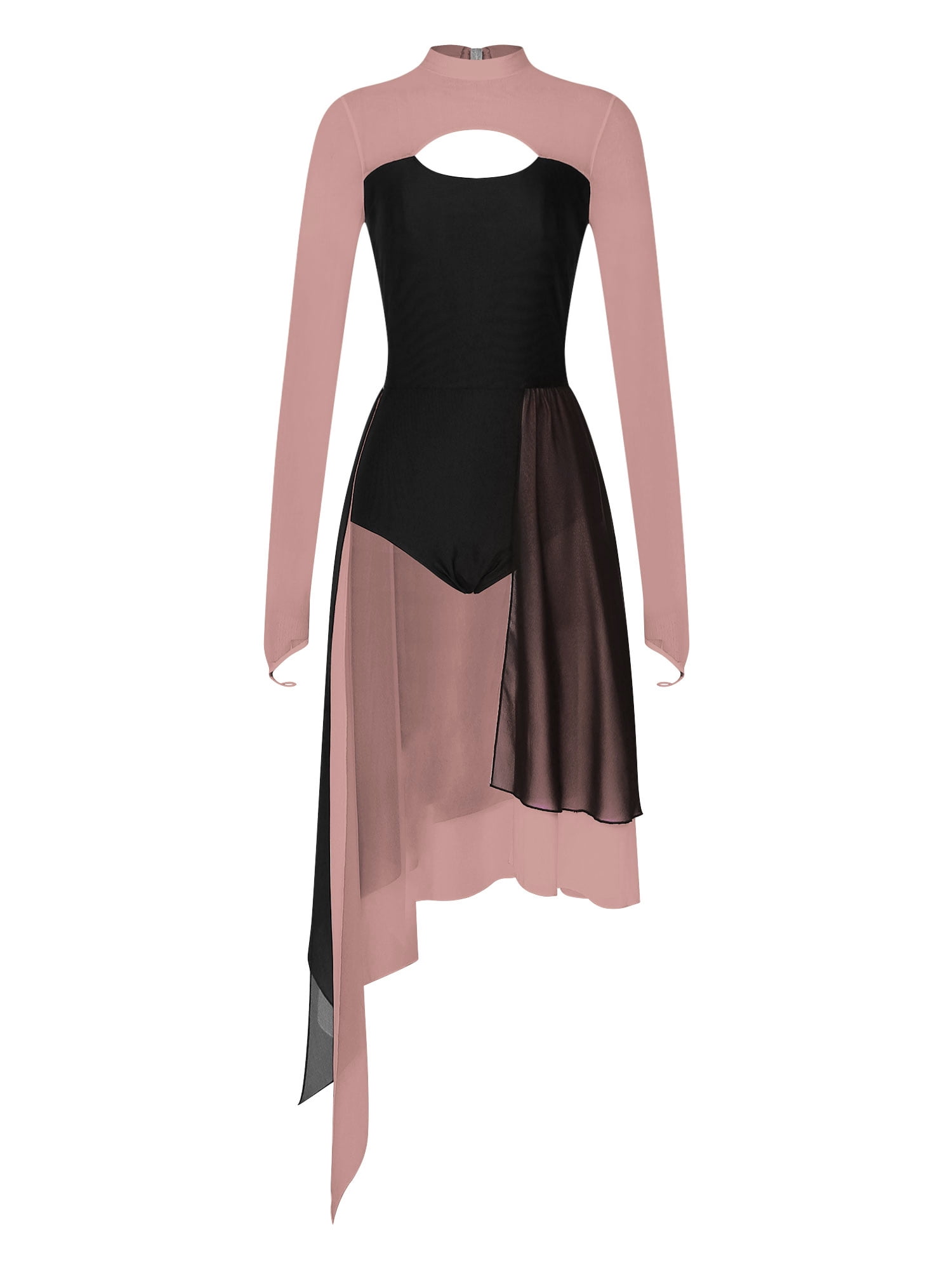 Miaeowve Lyrical Dance Dress for Women Contemporary Ballet Dance ...