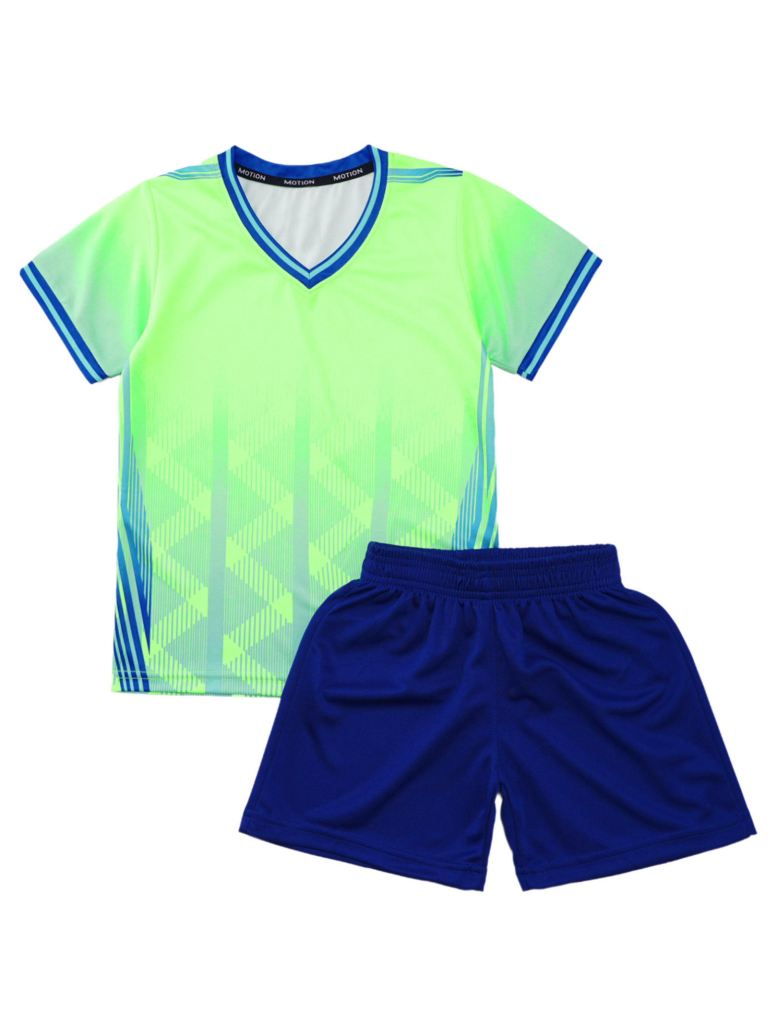 Miaeowve Soccer Uniforms for Kids Boys Football Jersey V Neck Practice ...