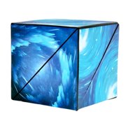 SHASHIBO - Magnetic Puzzle Toy, 3D Geometric Magic Cube - Blue Planet ...