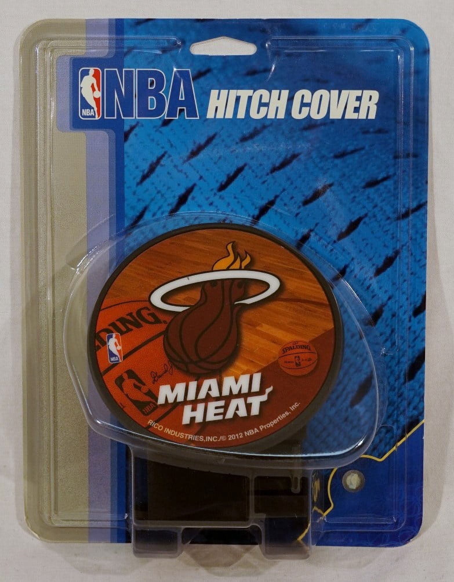 Miami-Basketball-Heat Heavy Duty ABS Plastic Trailer Hitch Cover ...