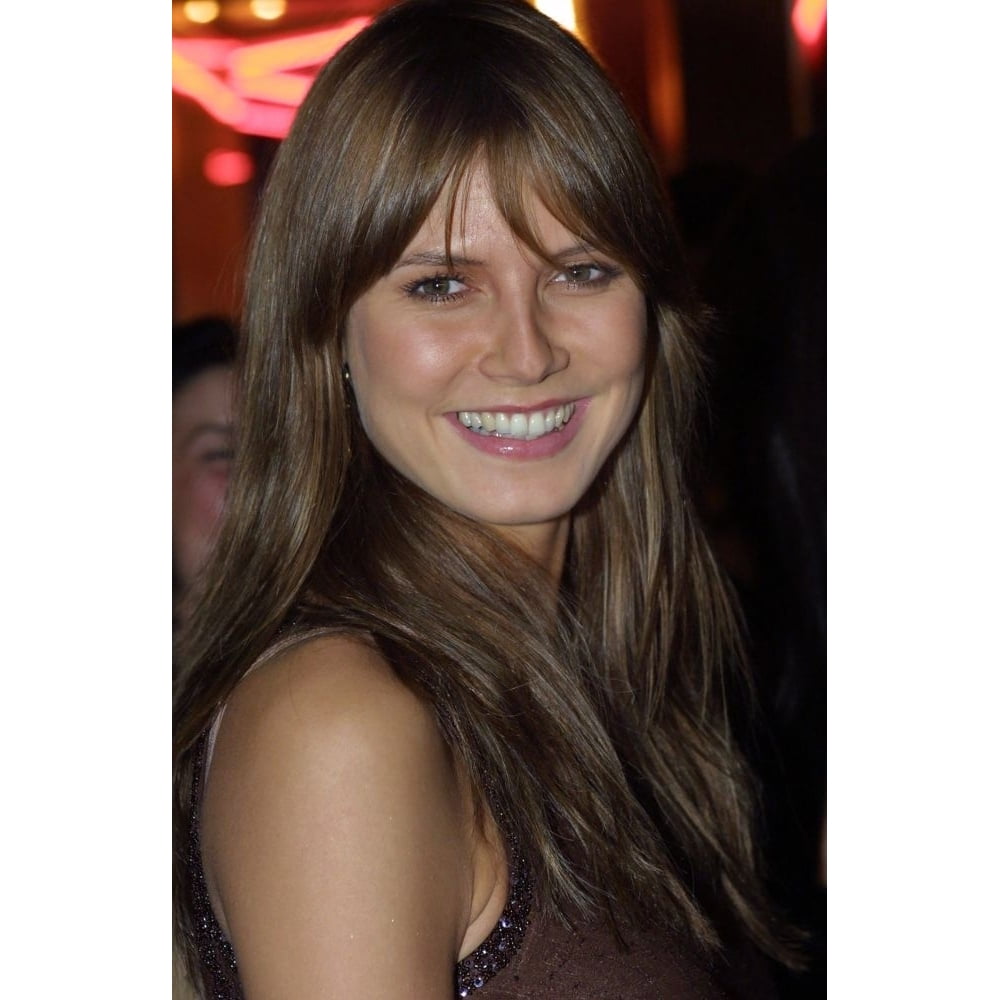 Miami Beach FL 3-9-2002. March cover girl Heidi Klum arrives at Crobar ...