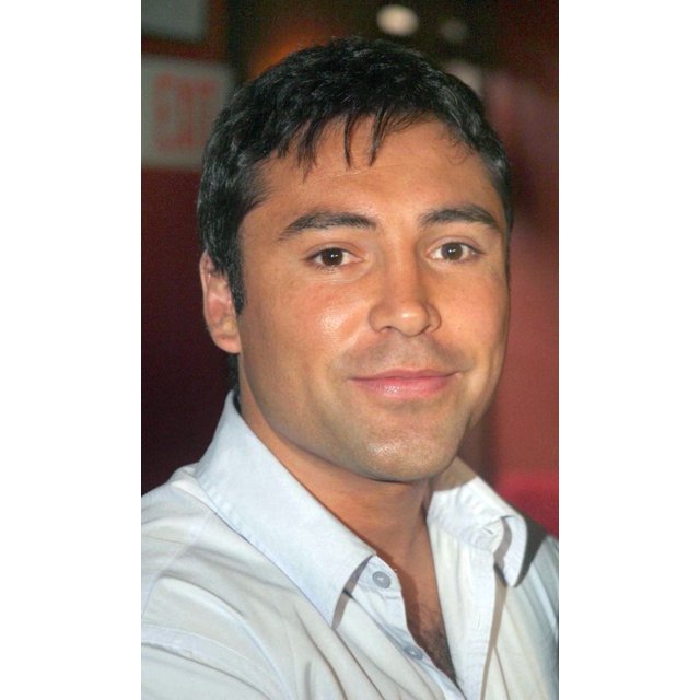 Miami Beach, FL 6-23-2003. Boxer Oscar De La Hoya joins wife, singer ...