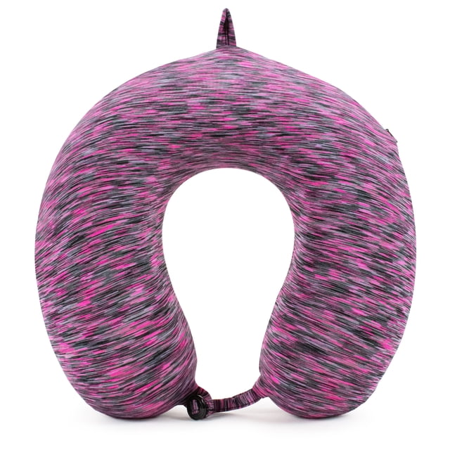 Miami CarryOn Space Dye Memory Foam Travel Pillow/Neck Pillow - Walmart.com