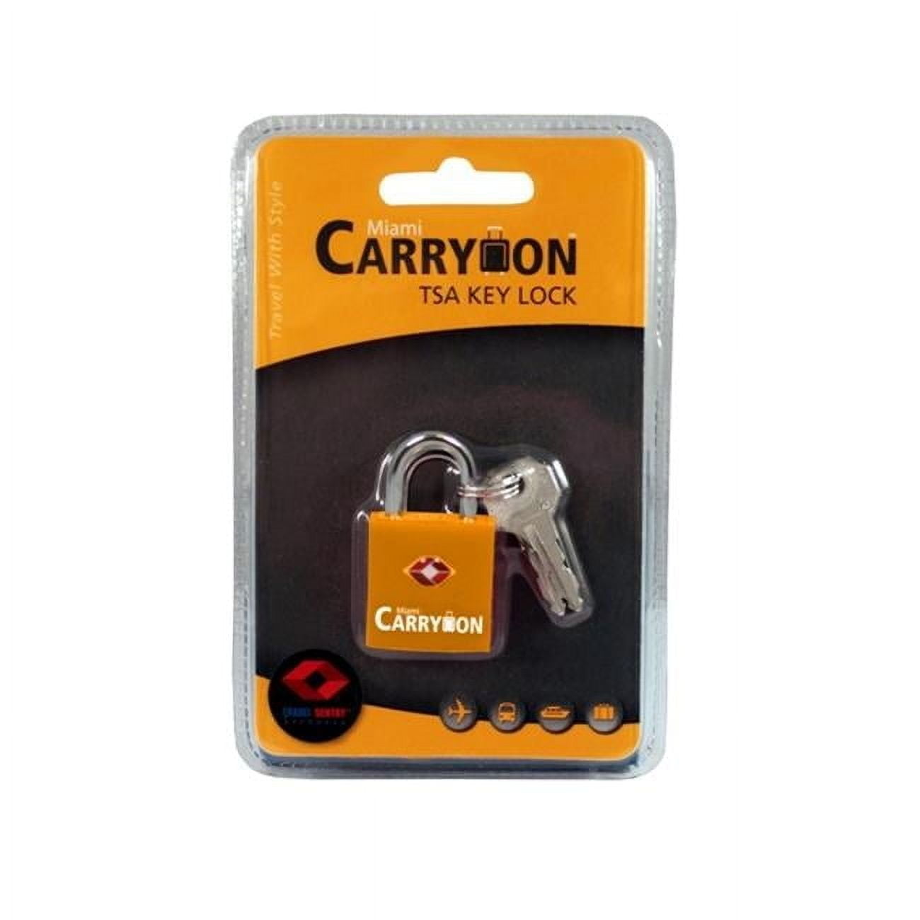 Naftali TLL03OR Tsar 1 Lock 2 Keys Blister - Orange - Walmart.com