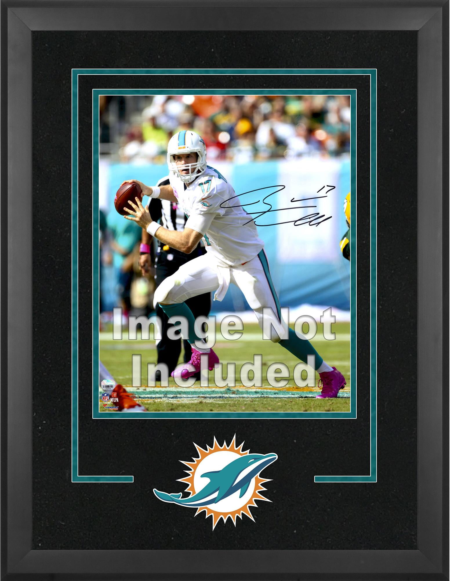 Miami Dolphins Deluxe 16" x 20" Vertical Photograph Frame with Team ...