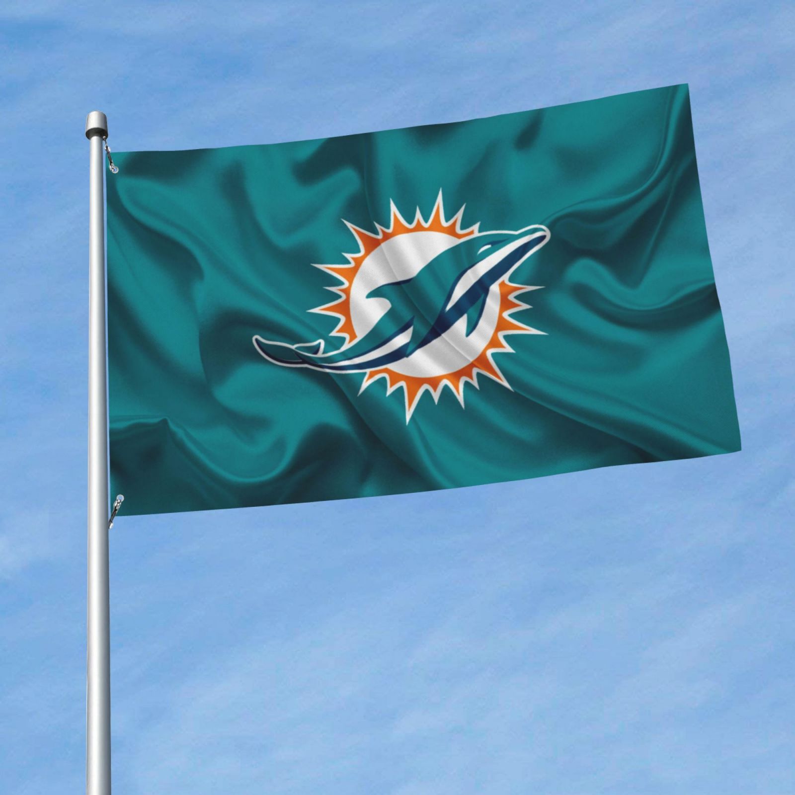 Dolphins Double Sided Outdoor Decorative Flag Support Flag Indoor ...