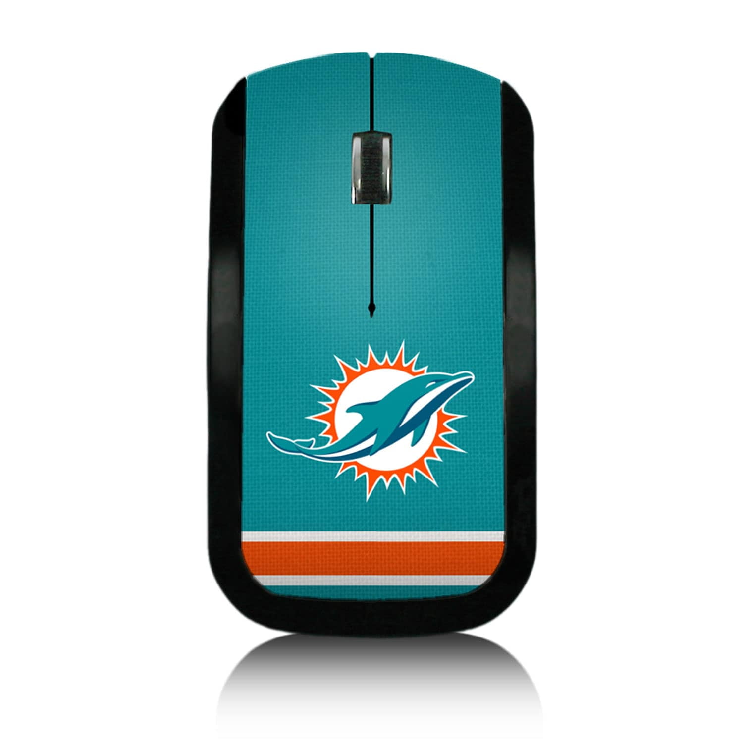 Miami Dolphins Stripe Wireless Mouse - Walmart.com