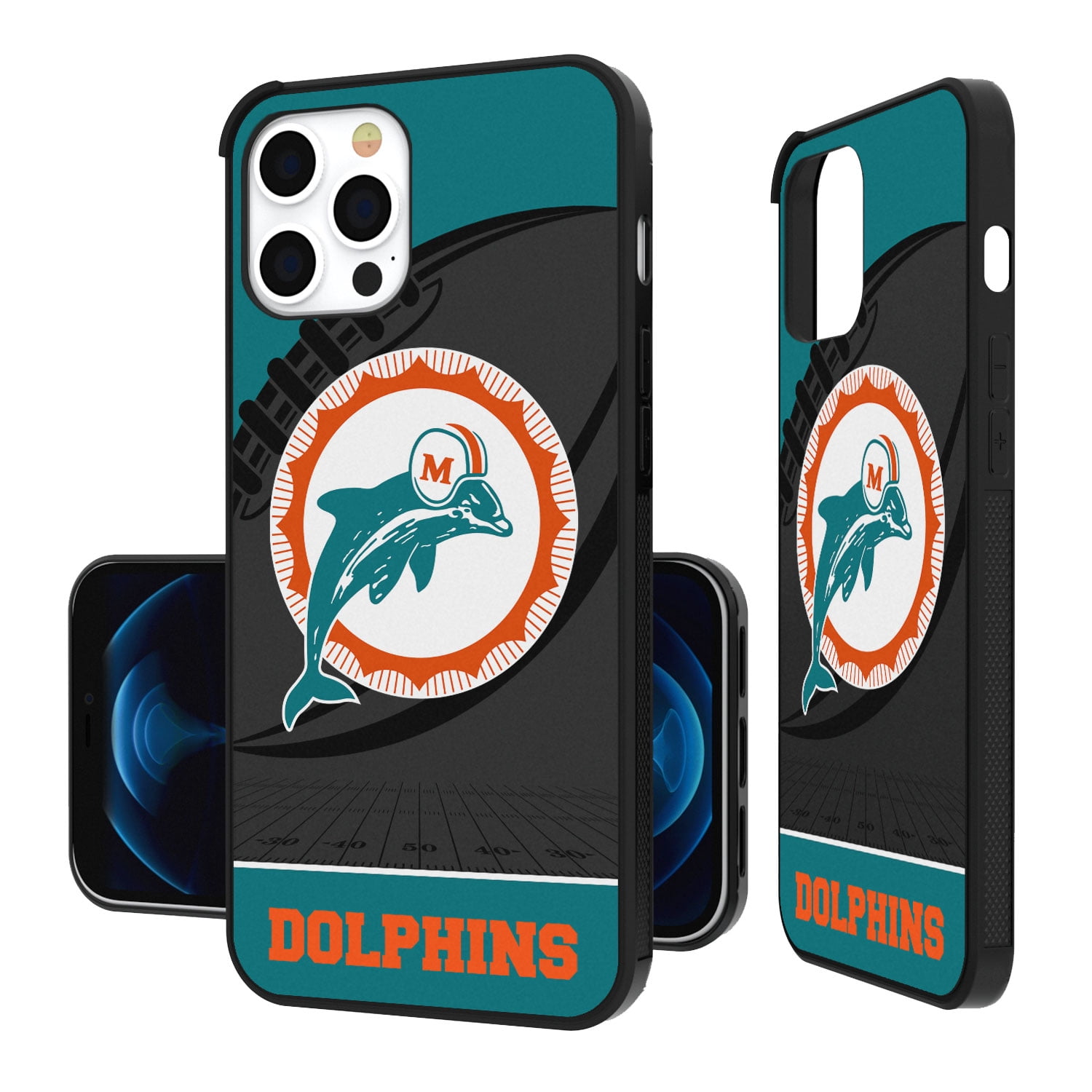 Miami Dolphins iPhone Pastime Design Bump Case - Walmart.com