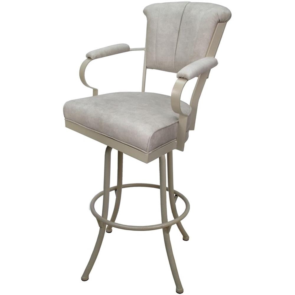 Miami - Extra Tall 34" Metal Bar Stools - Outlier Stucco (Smoke ...
