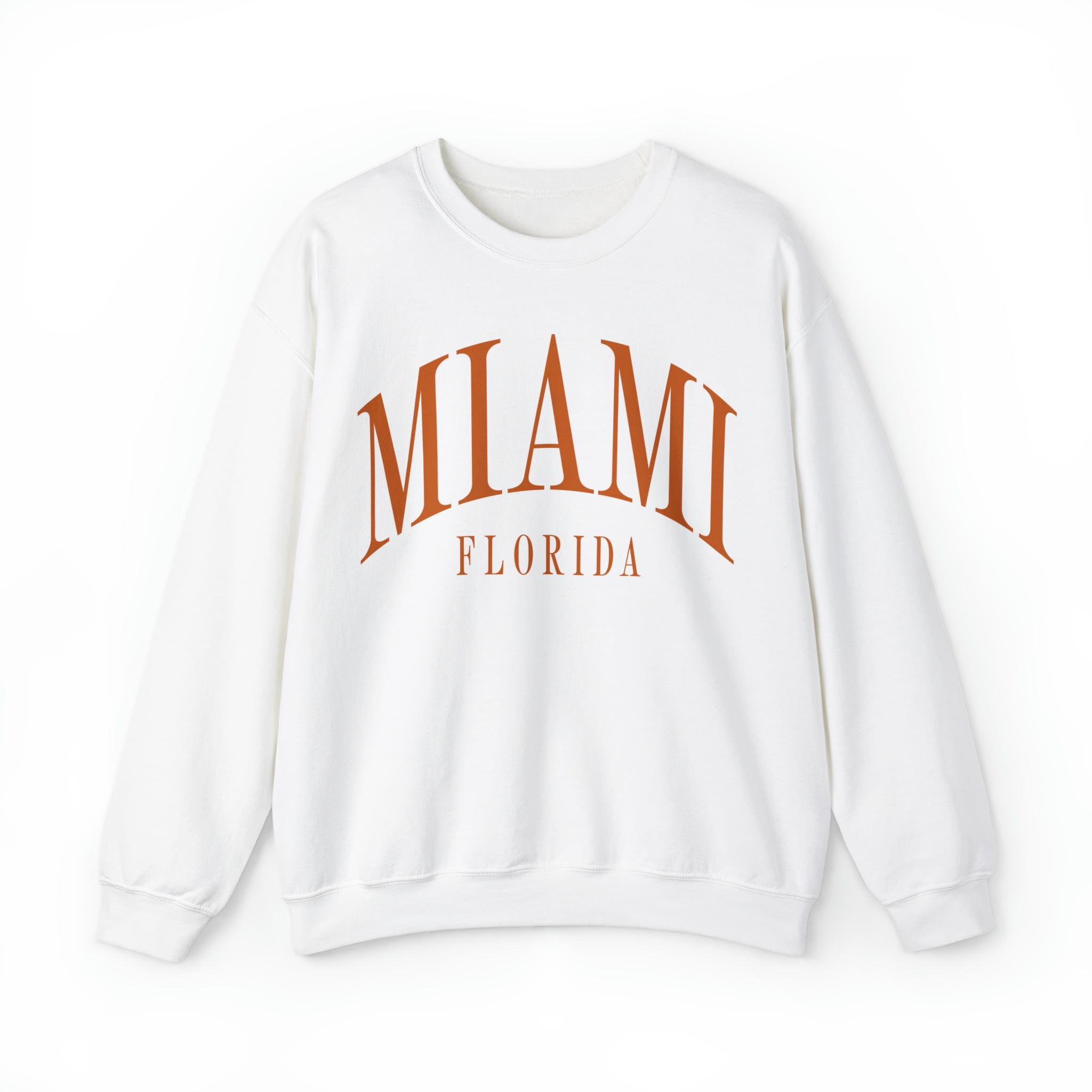 Miami Florida Sweatshirt, Gifts, Crewneck - Walmart.com