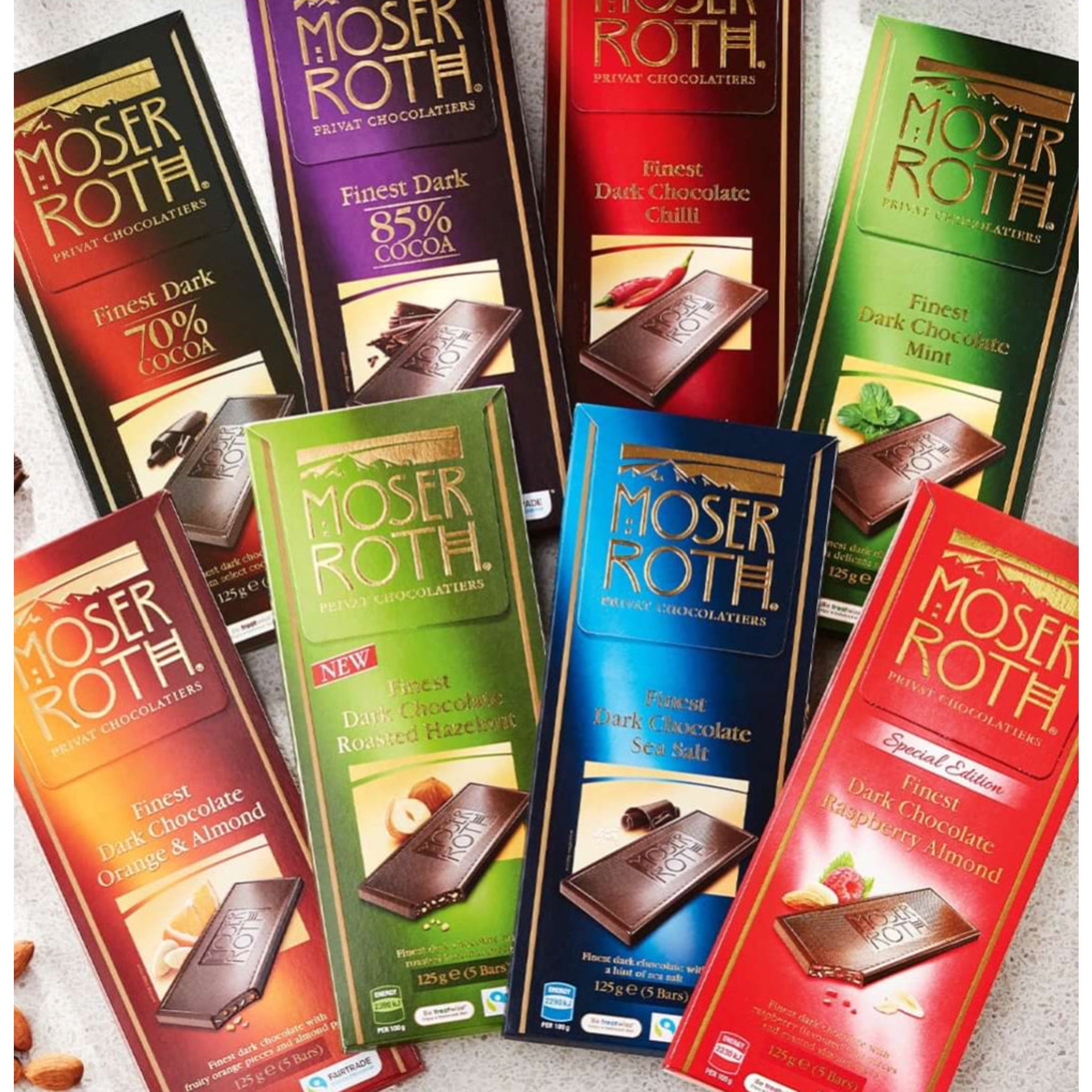 Miami Flower Store Moser Roth Dark Chocolates - Assorted - Walmart.com