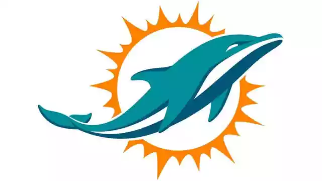 Miami Football Dolphin Logo Emblem Sticker Baseball Sticker, Football ...