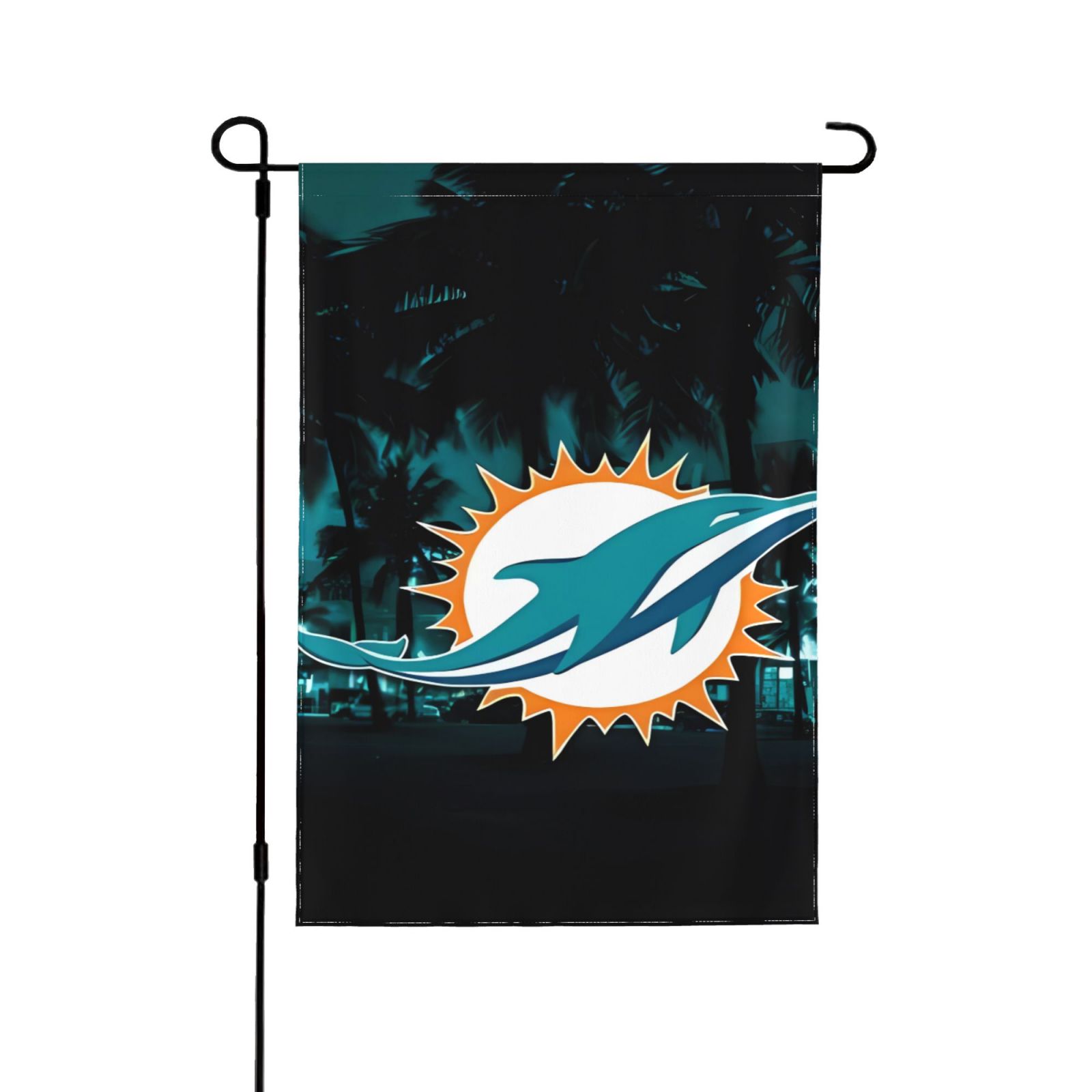 Miami Football Team Garden Flag 12.5"x18" Indoor and Outdoor Decoration ...