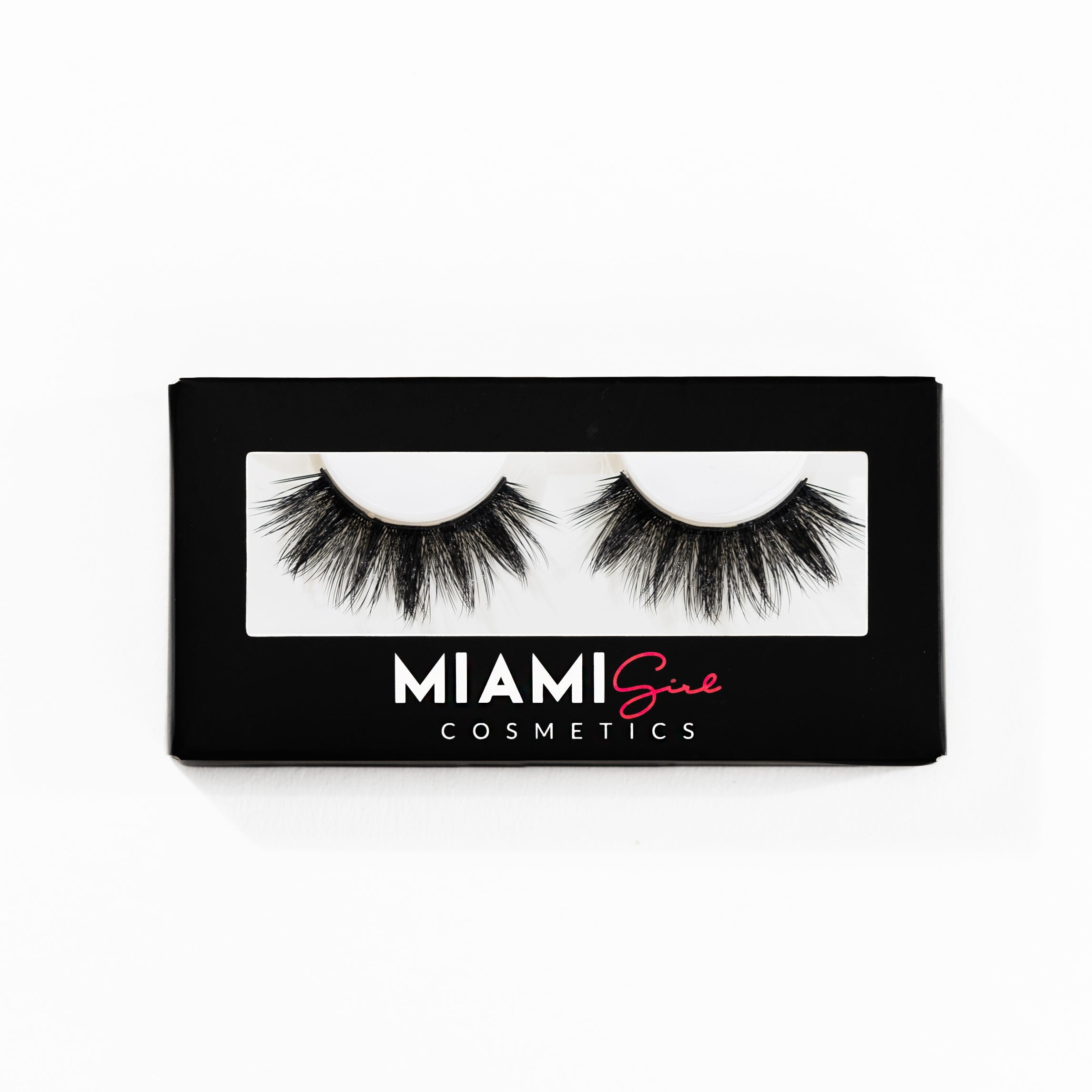 Miami Girl Cosmetics 3D Glam Faux Eyelashes - No Boo in Black - Walmart.com