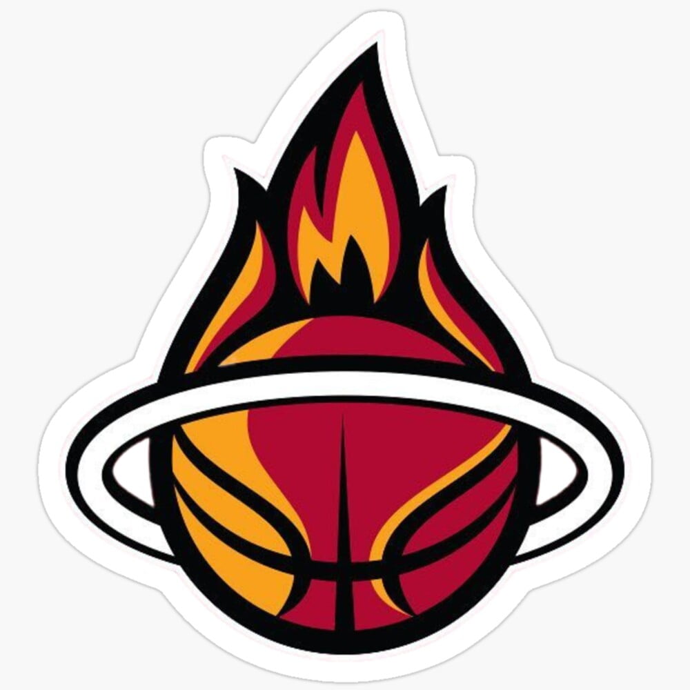 Miami Heat Basketball Sticker Baseball Sticker, Football Sticker ...