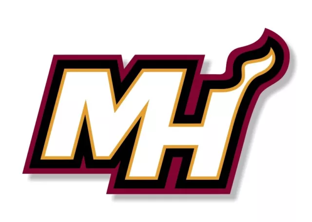 Miami Heat Mh Sticker Phone Decal Water Bottle Stickers Car Decals ...