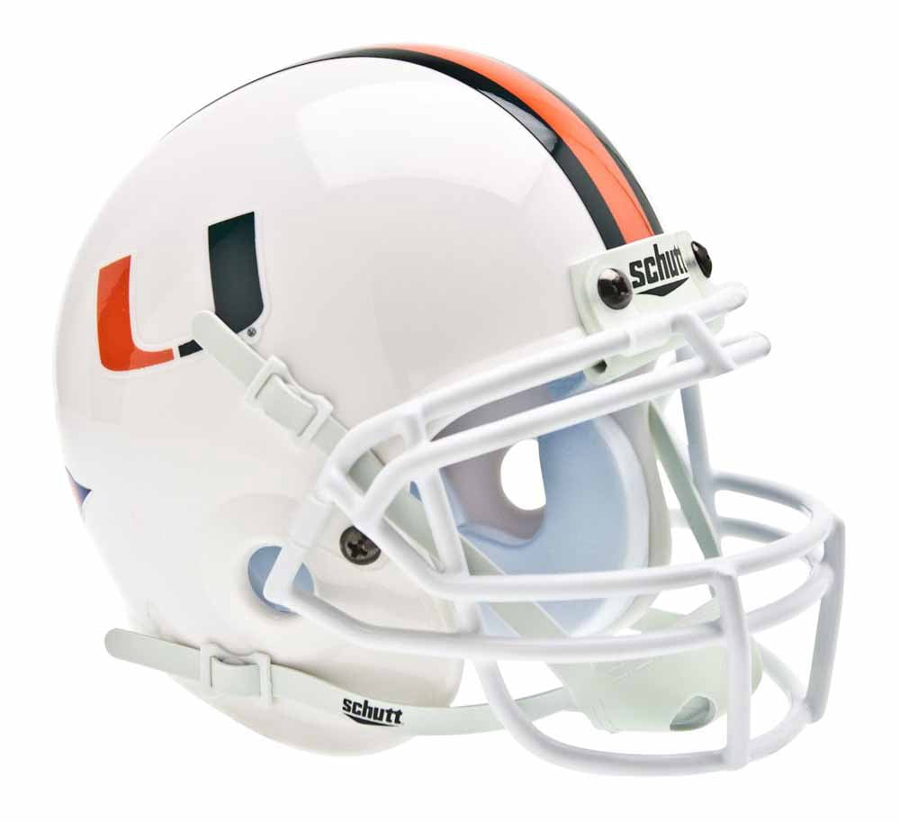 Miami Hurricanes Schutt Mini Helmet - Walmart.com