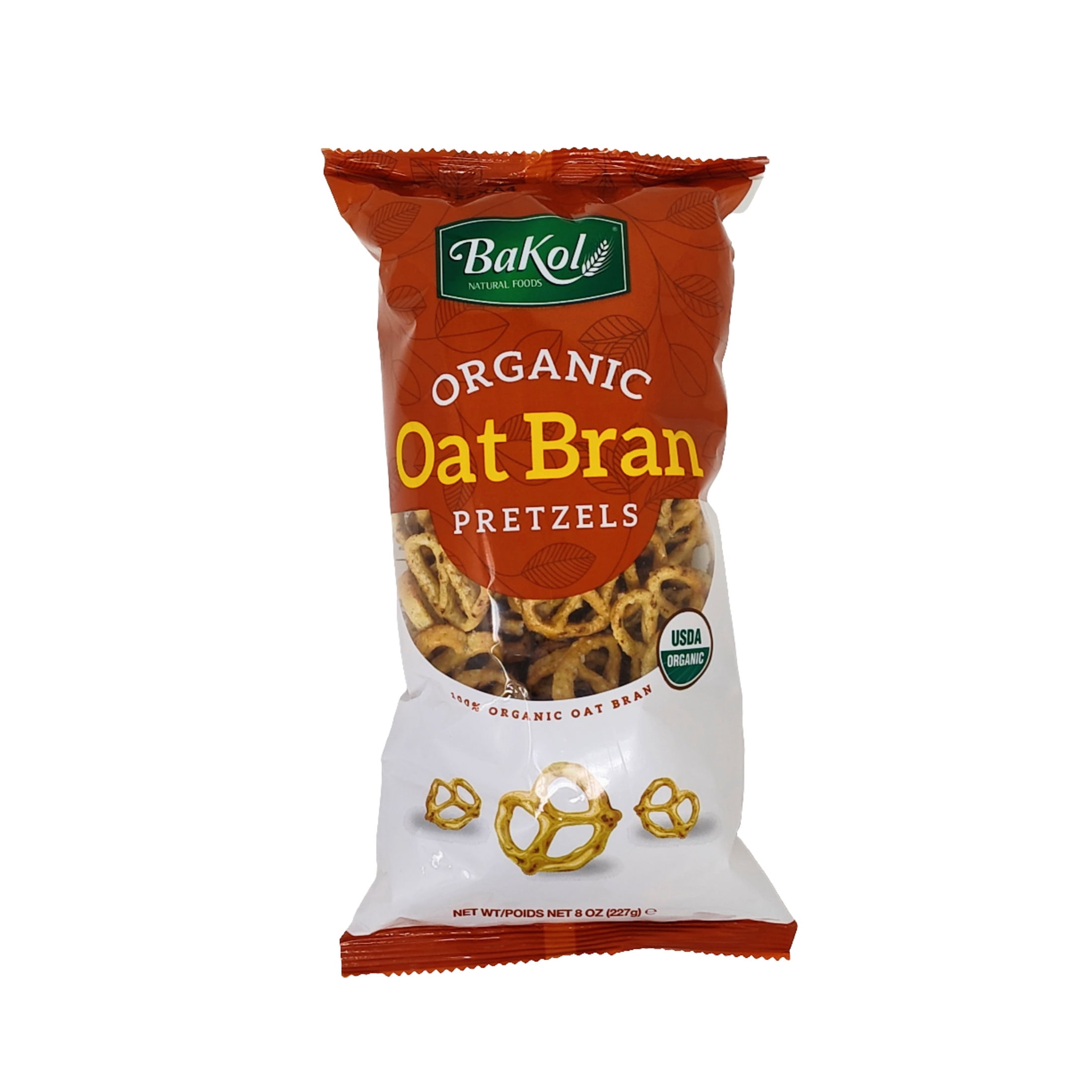 Miami Kosher Food Bakol Organic Oat Bran Pretzels 8 Oz - Walmart.com