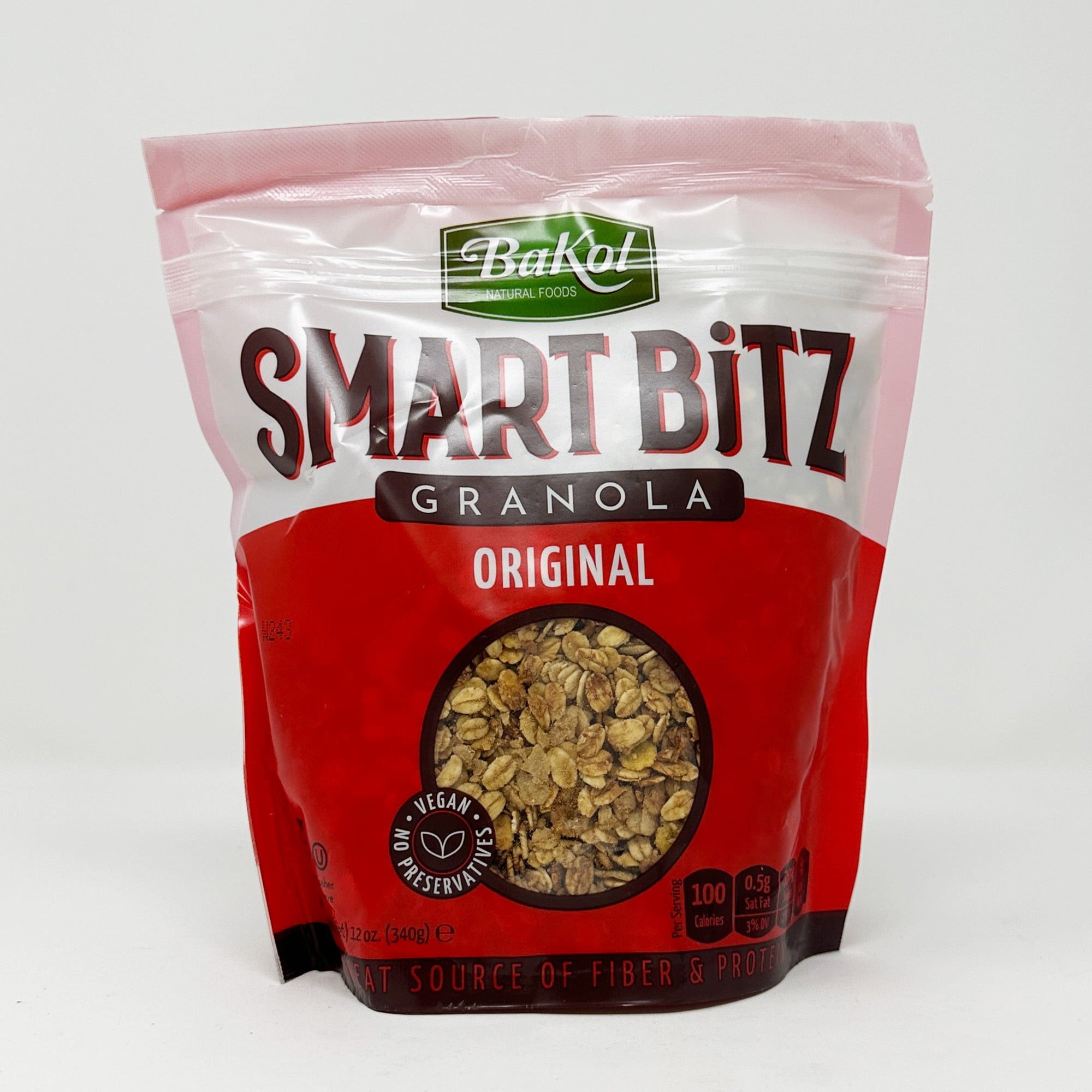 Miami Kosher Food Bakol Smart Bitz Granola Original 12 Oz - Walmart.com