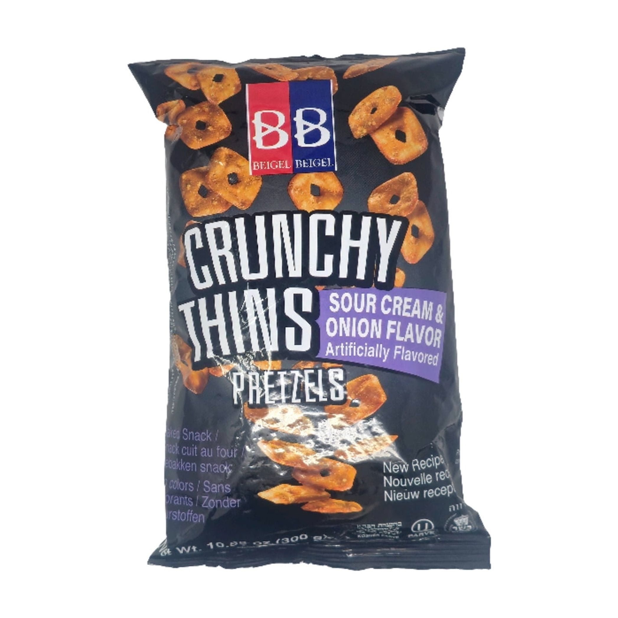 Miami Kosher Food Beigel Crunchy Thins Pretzels 10.58 Oz - Walmart.com