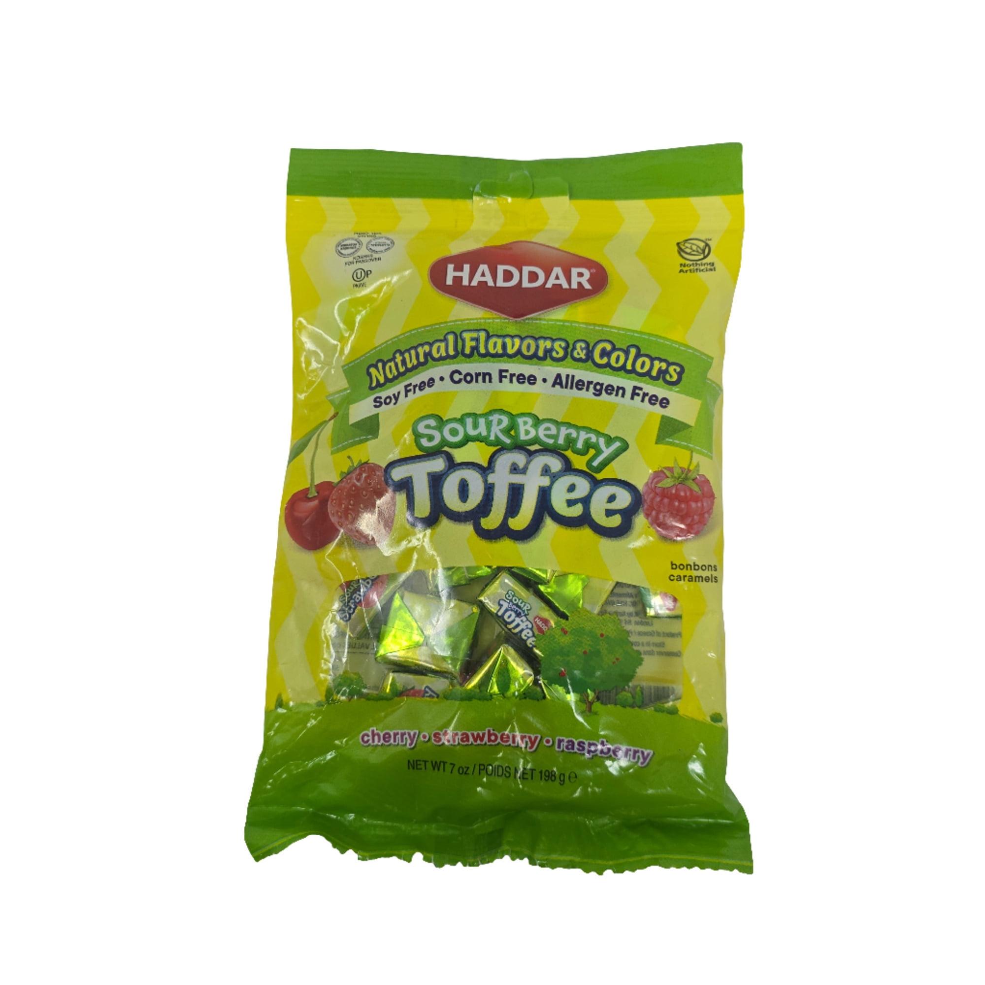 Miami Kosher Food Haddar Sourberry Toffee 7 Oz - Walmart.com
