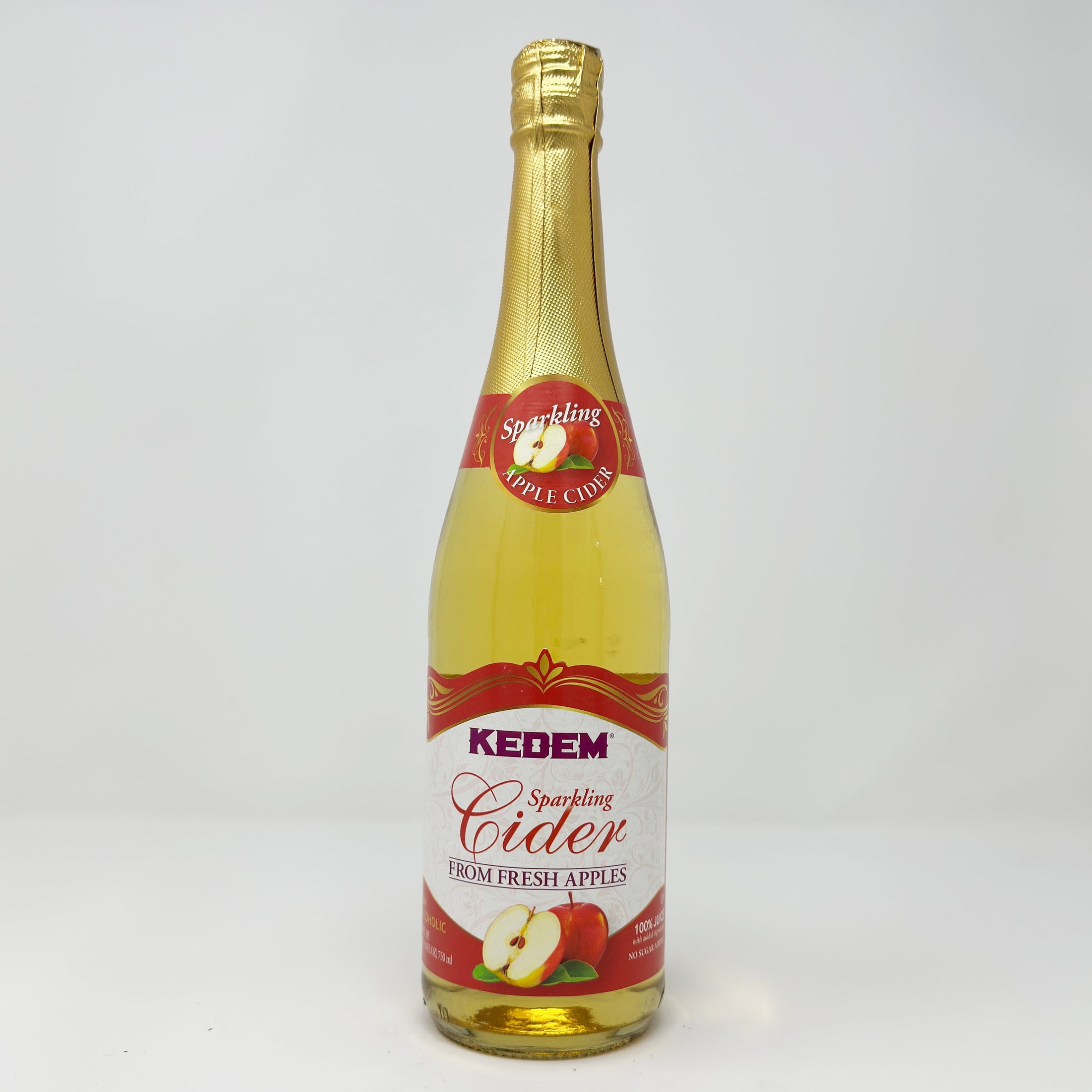 Miami Kosher Food Kedem Sparkling Apple Cider 25.3 Oz - Walmart.com