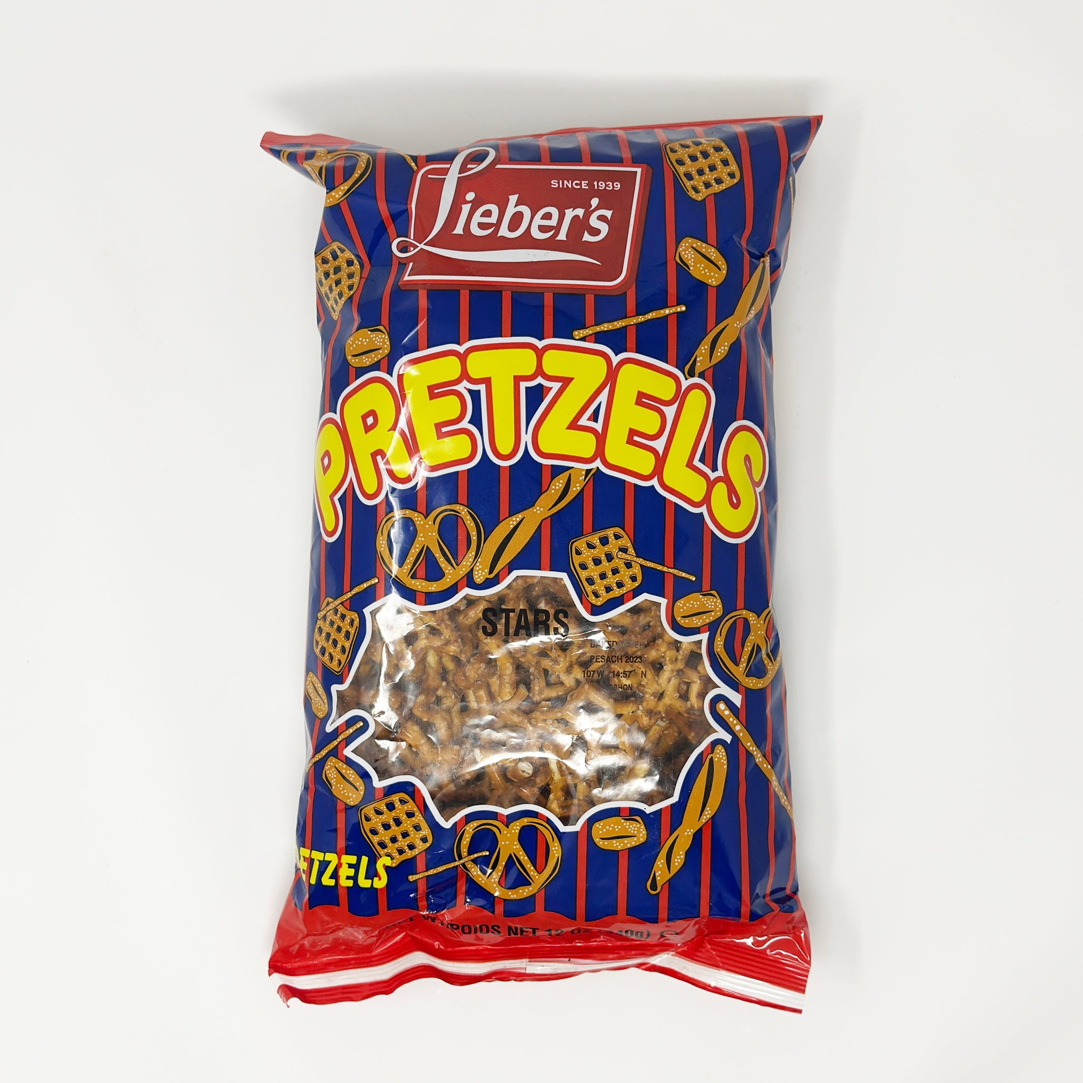 Miami Kosher Food Lieber's Pretzels Stars 12 Oz - Walmart.com