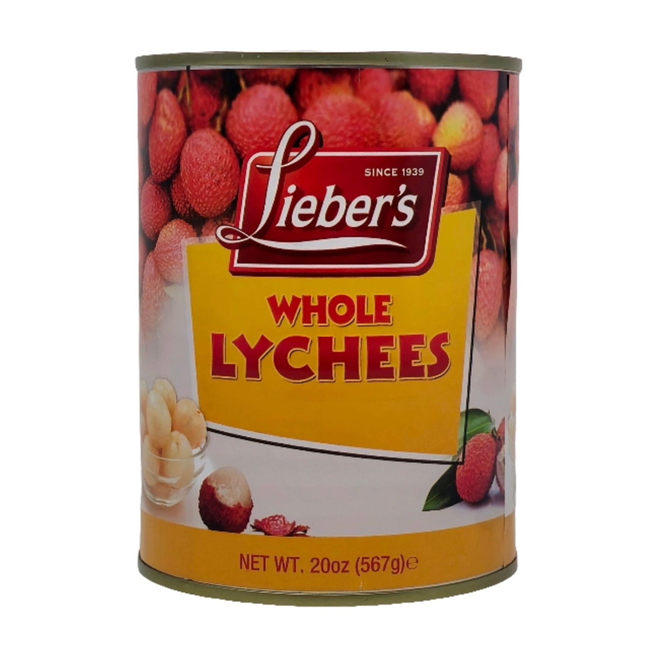 Miami Kosher Food Lieber's Whole Lychees 20 Oz - Walmart.com