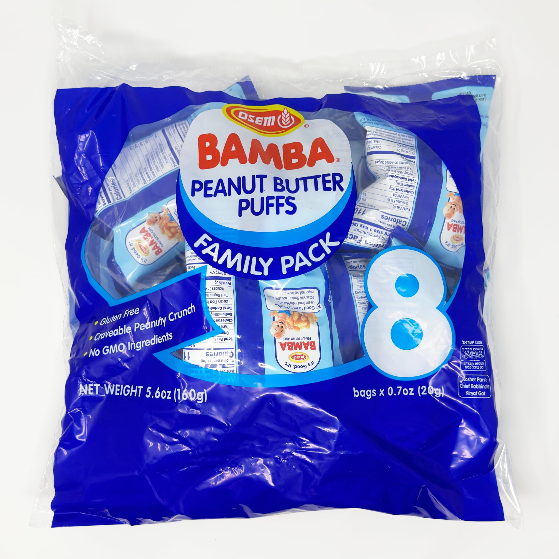 Miami Kosher Food Osem Bamba Family Pack 5.6 Oz - Walmart.com