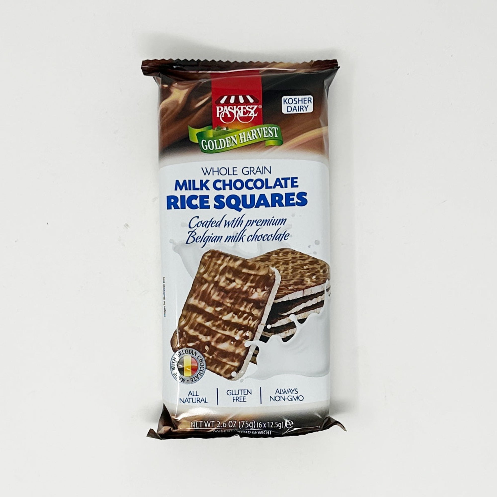 Miami Kosher Food Paskesz Whole Grain Milk Chocolate Rice Squares 2.6 ...