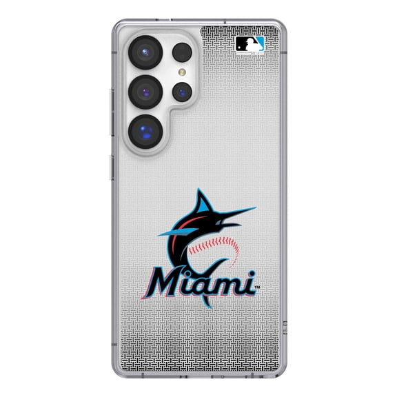 Miami Dolphins Linen Logo Galaxy Clear Case - Walmart.com