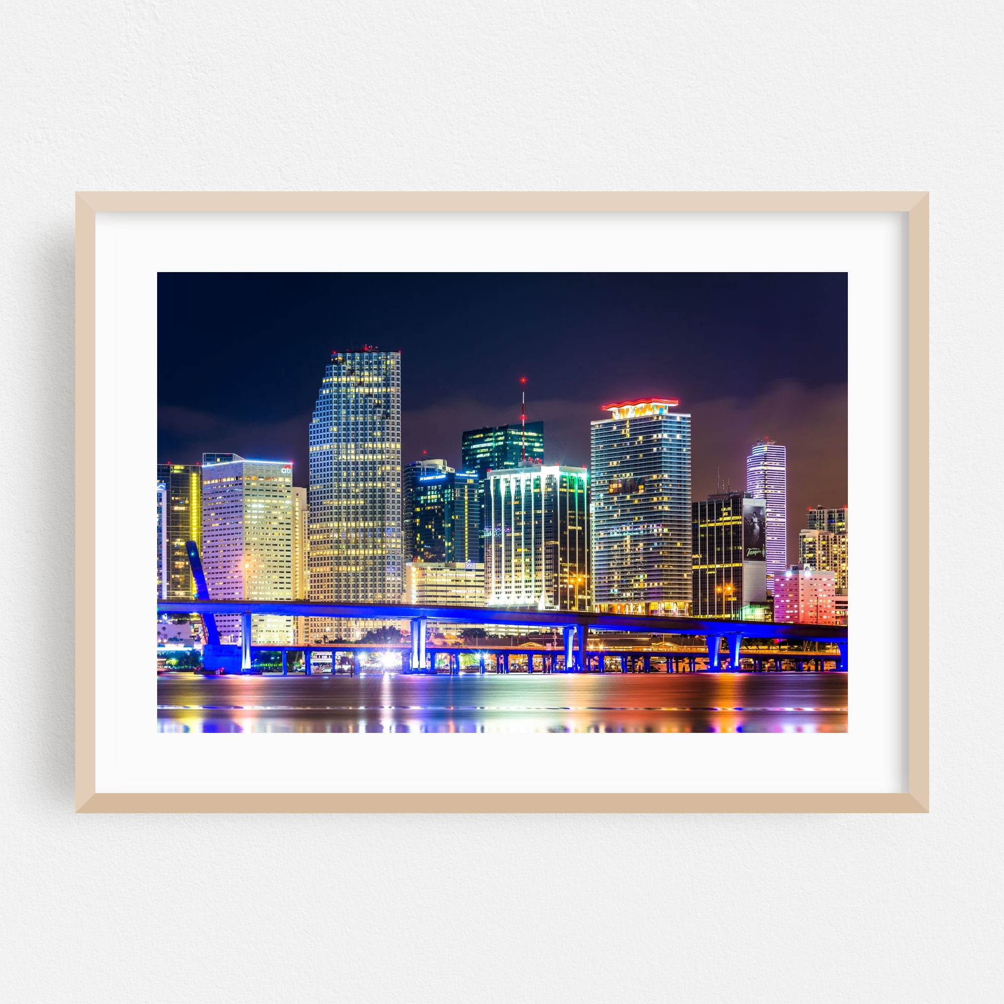 The Miami Skyline from Watson Island - Miami Florida Photography ...
