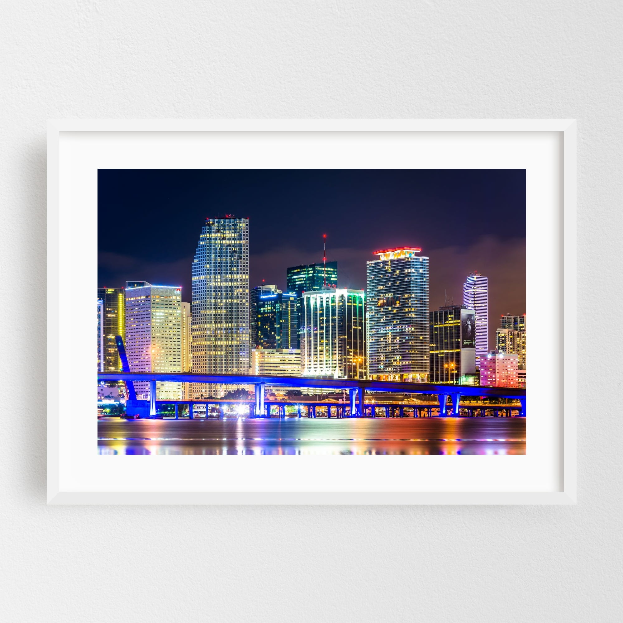 The Miami Skyline from Watson Island - Miami Florida Photography ...