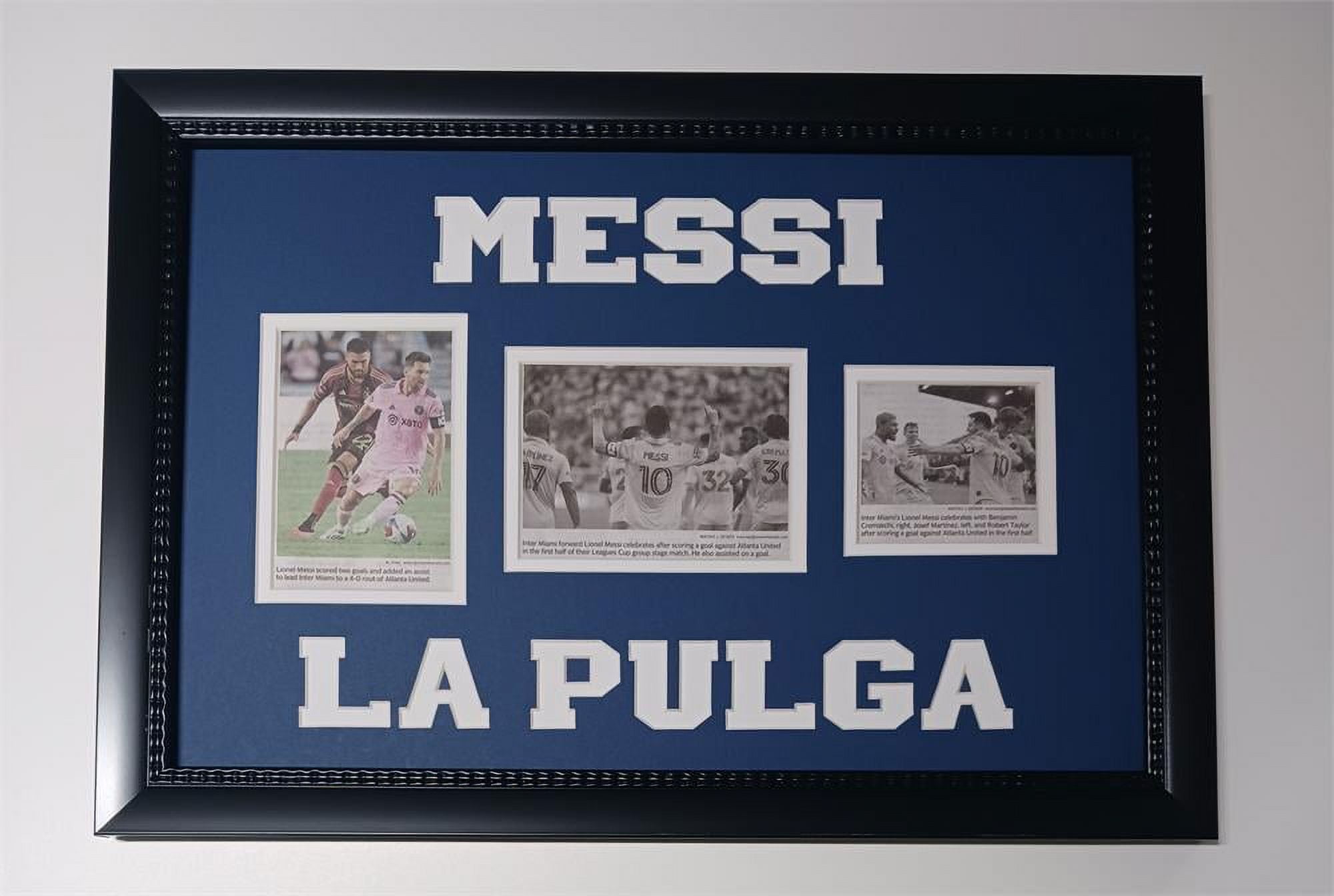 Miami Soccer 12x18 Frame Lionel Messi - Walmart.com