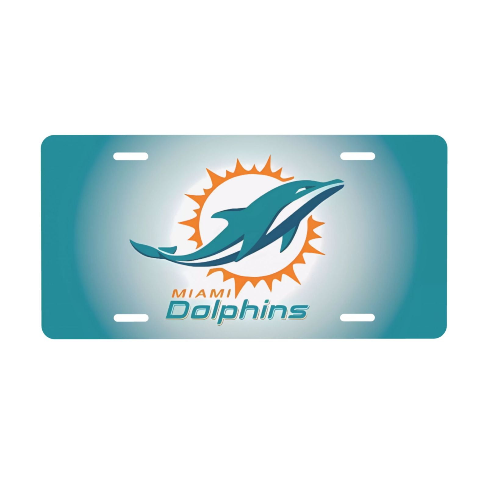 Miami Team Car Decoration License Plate Aluminum Car Front License ...