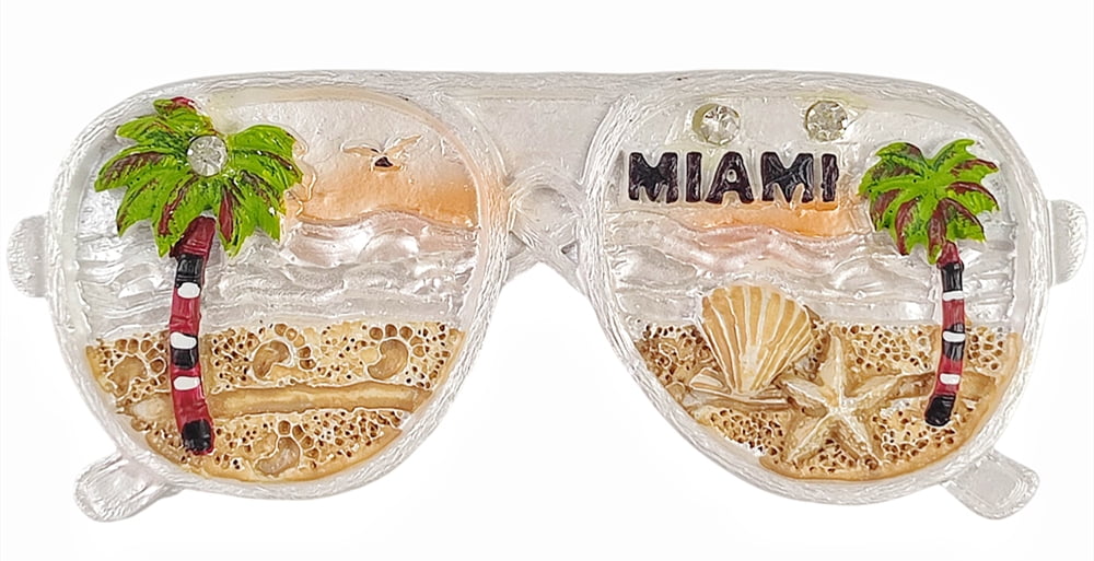 Miami USA 3D Fridge Magnet Souvenir Gift,Resin Handmade Miami ...