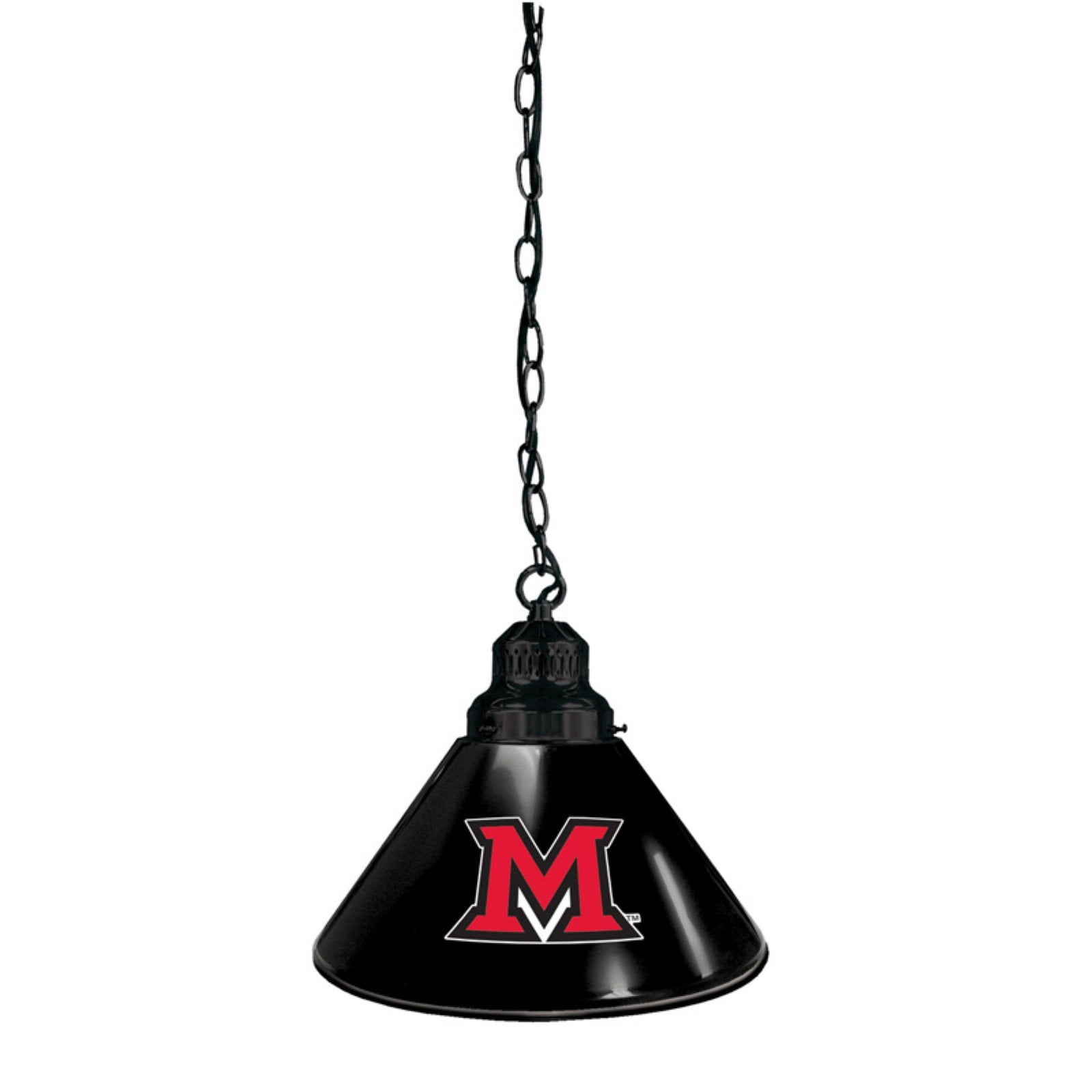 Miami University (OH) Pendant Light with Black Fixture - Walmart.com