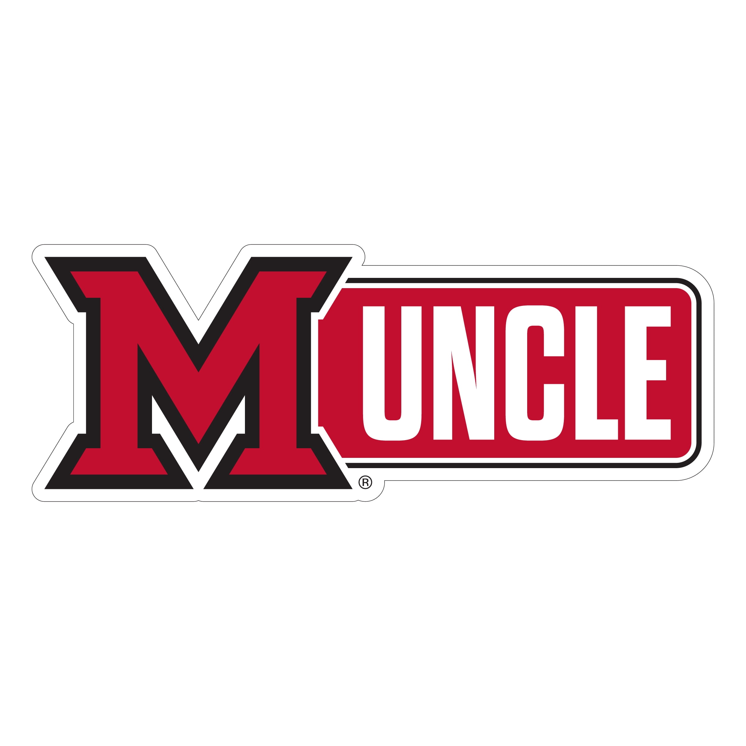 Miami University of Ohio Proud Uncle Die Cut Decal Officially Licensed ...