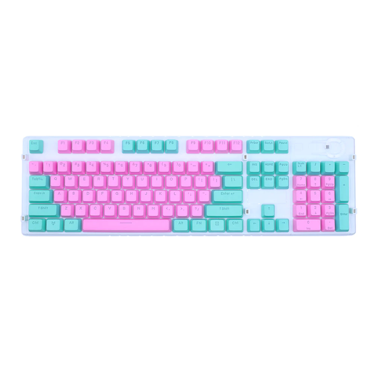 Miami Vice Pastel Pink PBT Doubleshot Keycaps - Walmart.com
