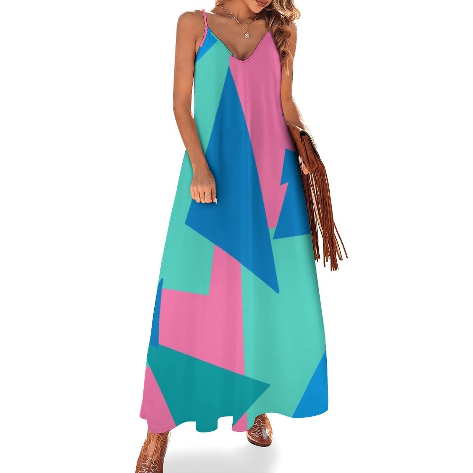 Miami Vice Sleeveless Dress long sleeve dress evening dress ladies long ...