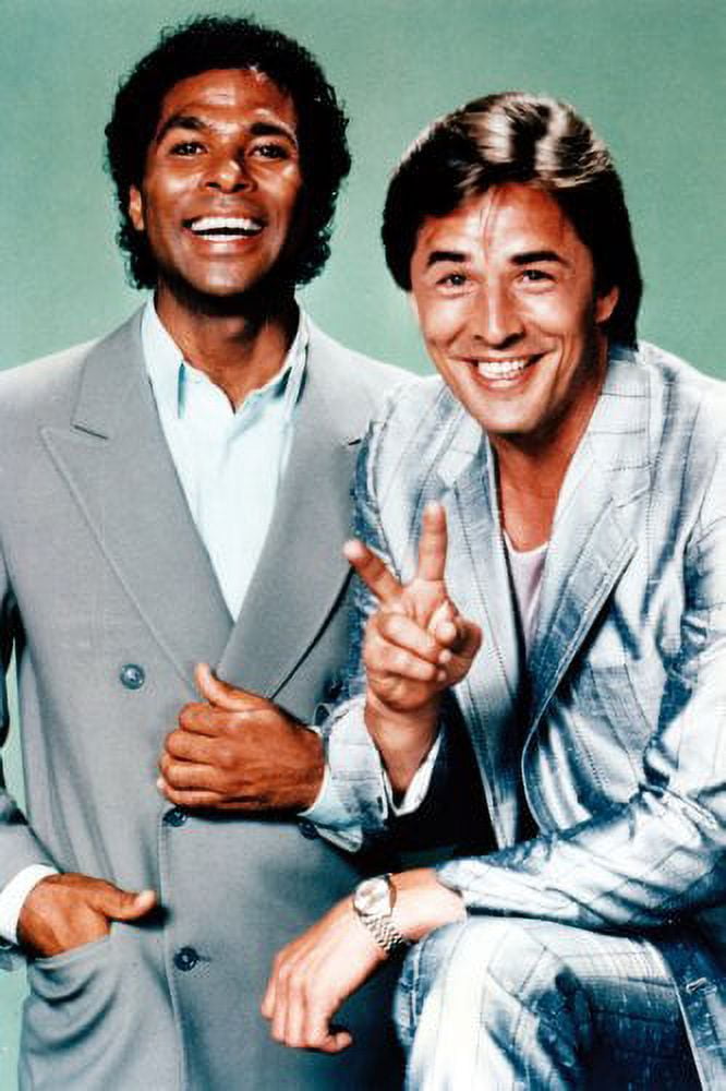 Miami Vice poster 12x16 Art Print on Metal Sign 12in x 16in Multi-Color ...