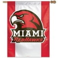 Miami of Ohio Redhawks Vertical Outdoor House Flag - Walmart.com