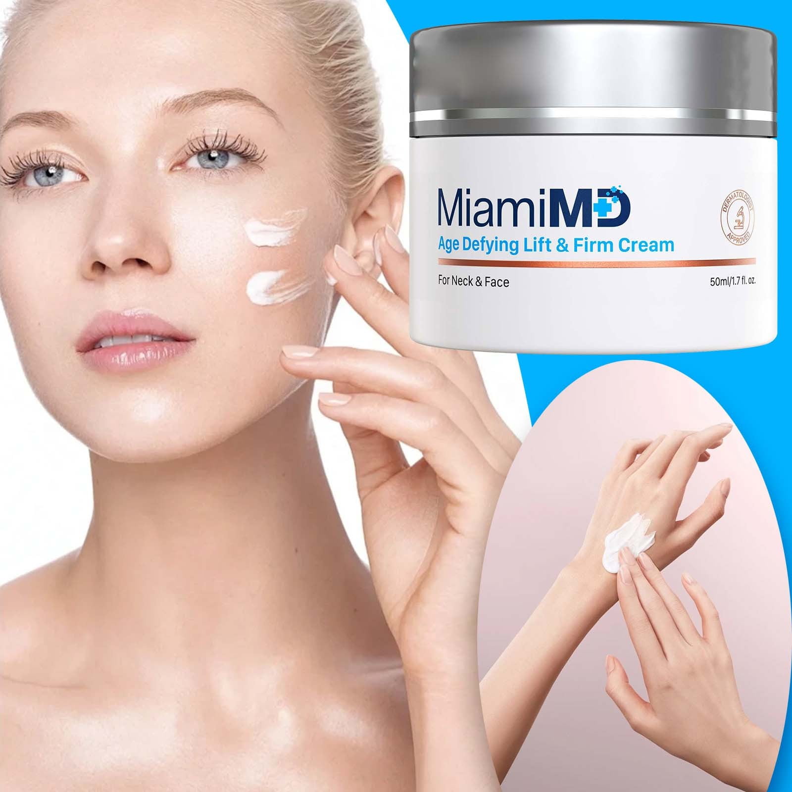 MiamiMD Firming Face Cream for Aging Skin | Lift & Sculpt with Matrixyl ...