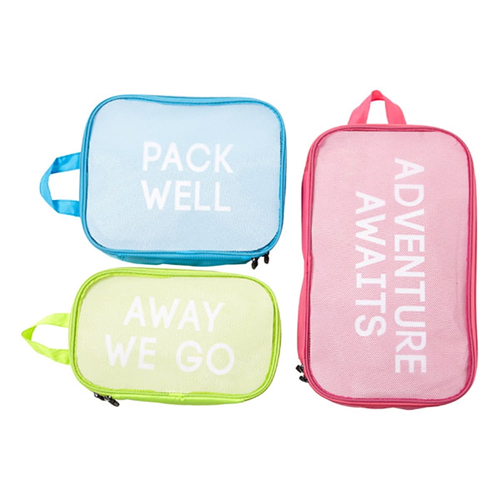 Miamica Packing Cubes 3-Piece Set - Walmart.com