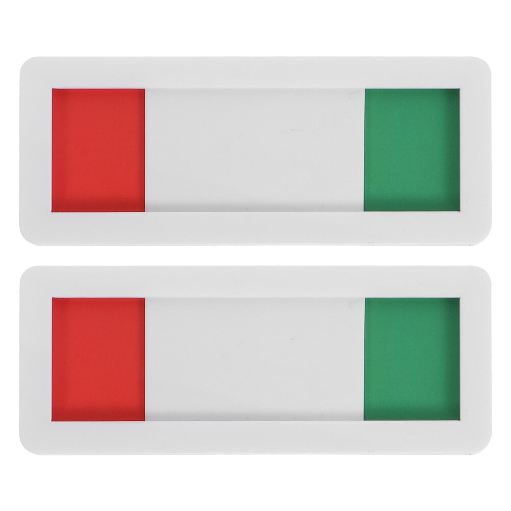 Mian 2pcs Privacy Open Sign Open Closed Door Sign Blank Door Indicator ...