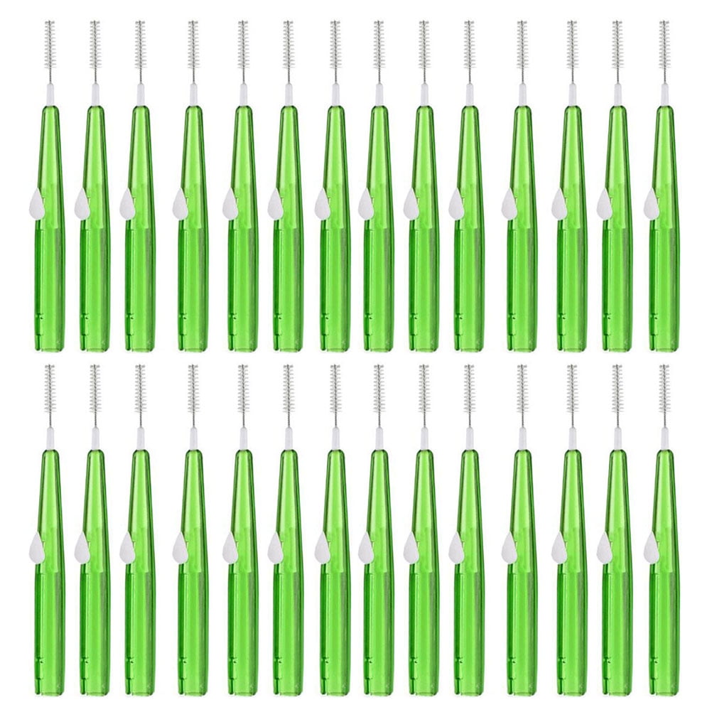 Mian 60 PCS Interproximal Brush Travel Floss Interdental Gum Cleaner ...